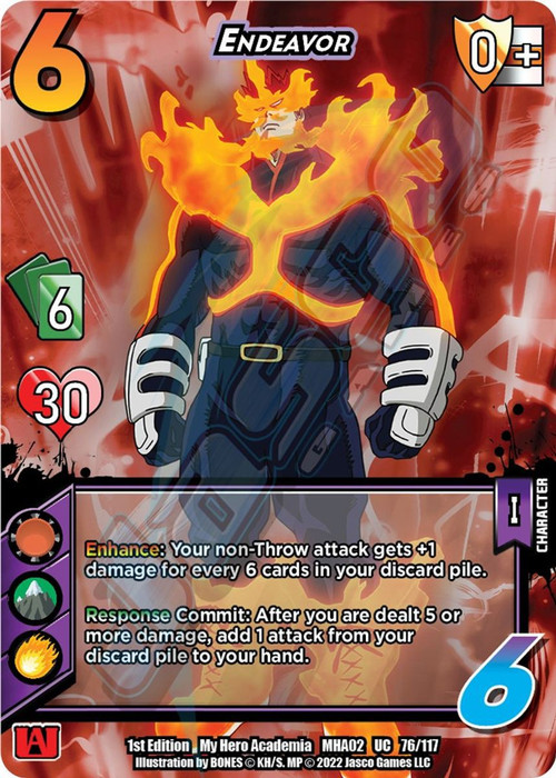 My Hero Academia Collectible Card Game Series 2 Crimson Rampage Single ...