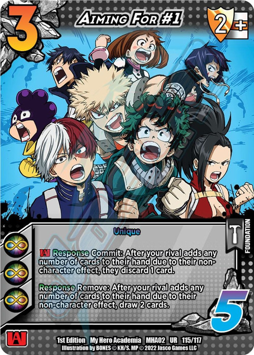 My Hero Academia Collectible Card Game Series 2 Crimson Rampage Single ...