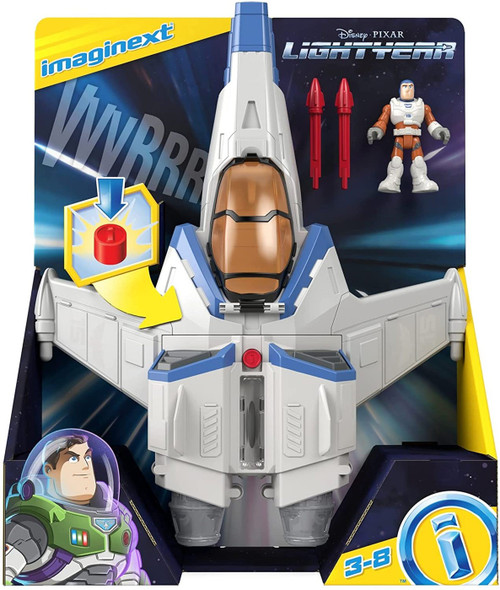 Disney Pixar Lightyear Movie Imaginext XL-15 Vehicle Lights Sounds ...