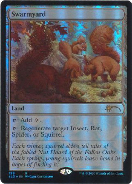 Magic The Gathering Secret Lair Drop Series Single Card Rare Swarmyard ...