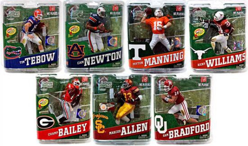 McFarlane Toys NCAA College Football Sports NCAA Sports Series 4 Set of ...