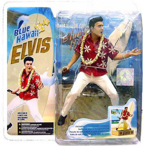 McFarlane Toys Music Elvis Presley Action Figure Blue Hawaii - ToyWiz