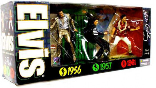 McFarlane Toys Music Elvis Presley Exclusive Action Figure 3-Pack 1956 ...