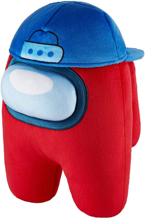 Among Us Huggable Ol Ball Game 12 Plush Red PMI - ToyWiz