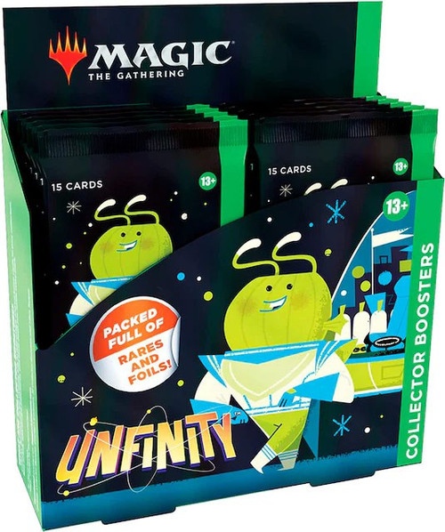 Magic The Gathering Unfinity COLLECTOR Booster Box 12 Packs Wizards of ...