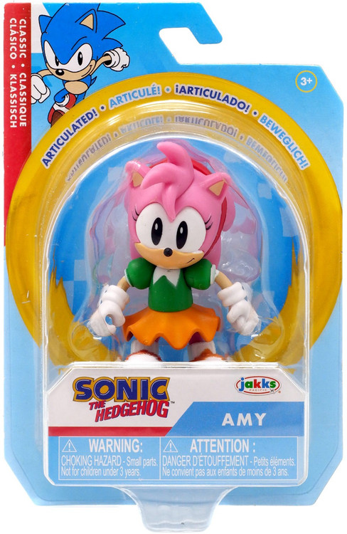 Sonic The Hedgehog Amy 2.5 Mini Figure Classic Jakks Pacific - ToyWiz