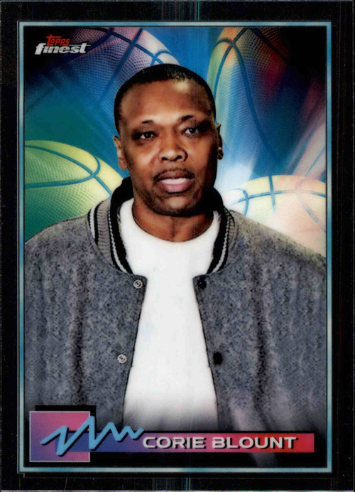 NBA Topps 2021 Topps Finest Basketball Single Card Corie Blount 18 - ToyWiz