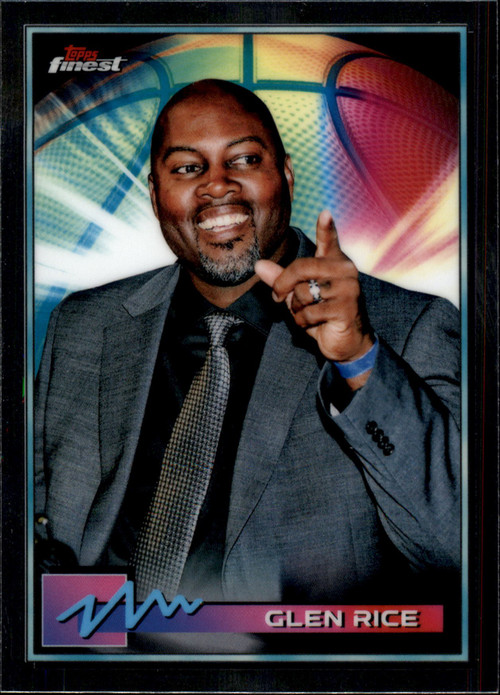 NBA Topps 2021 Topps Finest Basketball Single Card Glen Rice 28 - ToyWiz