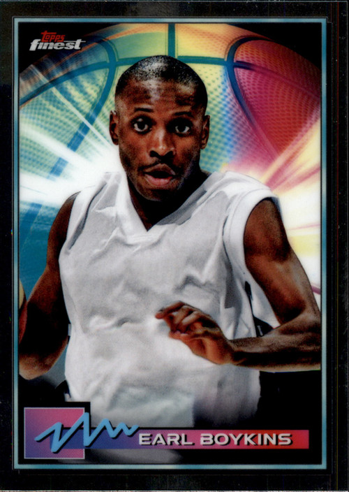 NBA Topps 2021 Topps Finest Basketball Single Card Earl Boykins 54 - ToyWiz