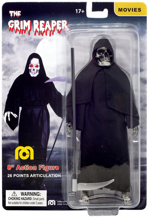 Horror The Grim Reaper 8 Action Figure Mego Corp - ToyWiz