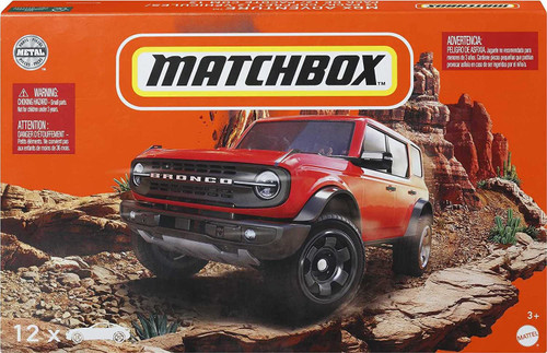 Matchbox MBX Adventure Diecast Car 12-Pack Mattel - ToyWiz