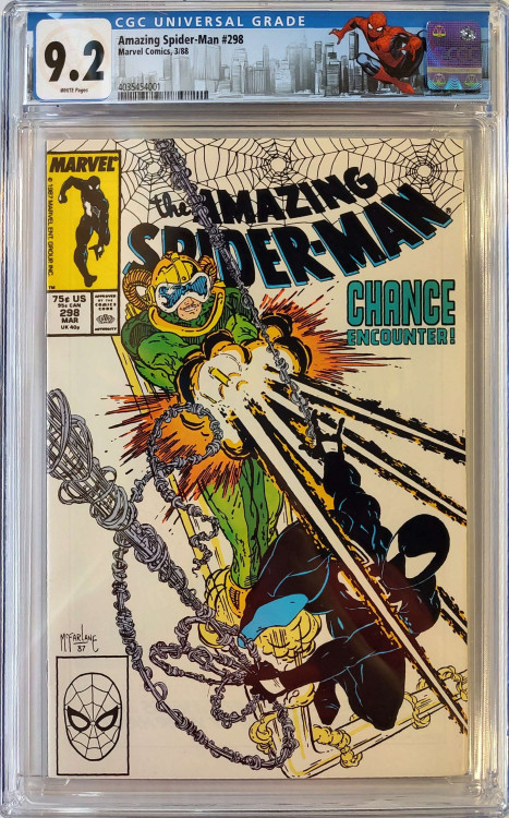 Marvel Comics Amazing Spider-Man CGC 9.2 Graded 1 Comic Book 298 ...