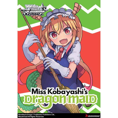 Weiss Schwarz Trading Card Game Miss Kobayashis Dragon Maid Trial Deck ...