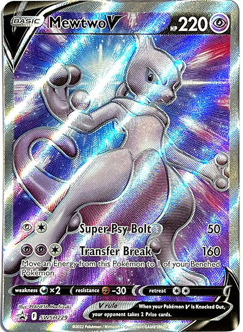 Pokemon Trading Card Game Pokemon GO Single Card Ultra Rare Mewtwo V ...