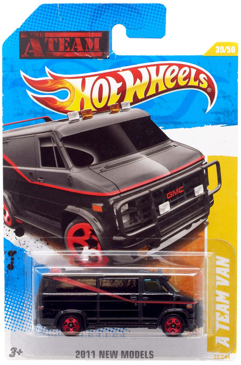Hot Wheels 2011 New Models A Team Van Diecast Car Mattel - ToyWiz