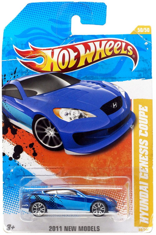 Hot Wheels 2011 New Models Hyundai Genesis Coupe Diecast Car Mattel ...