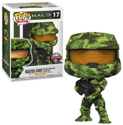 Funko Halo POP Halo Master Chief Exclusive Vinyl Figure 11 Hydro Deco ...