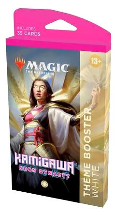 Magic The Gathering Kamigawa Neon Dynasty White Theme Booster Pack 35 ...