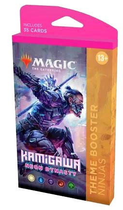 Magic The Gathering Kamigawa Neon Dynasty Ninjas Theme Booster Pack 35 ...