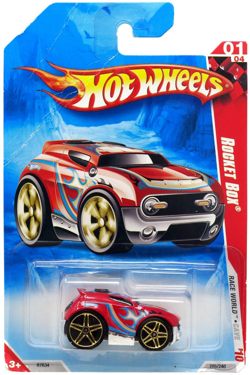 Hot Wheels Race World Cave 10 Rocket Box Diecast Car Mattel - ToyWiz