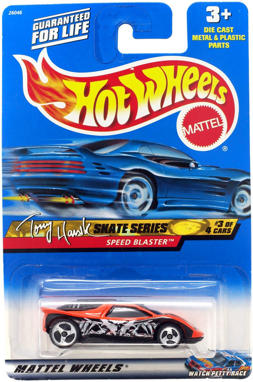 Hot Wheels Tony Hawk Skate Series Speed Blaster Diecast Car Mattel - ToyWiz