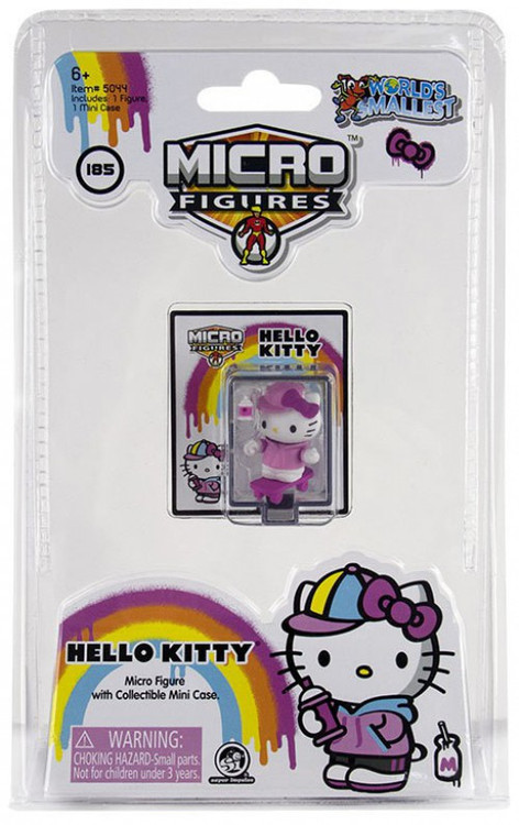 Worlds Smallest Pop Culture Hello Kitty Series 2 Graffiti Hello Kitty 1 ...
