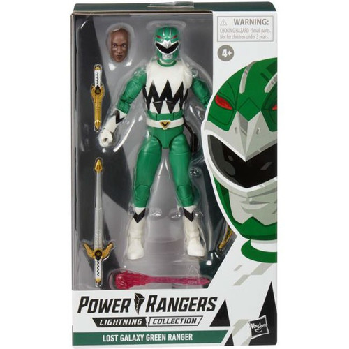 Power Rangers Lost Galaxy Lightning Collection Green Ranger 6 Action ...