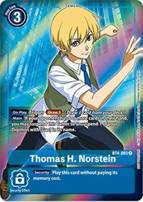 Digimon Trading Card Game Great Legend Single Card Rare Thomas H ...