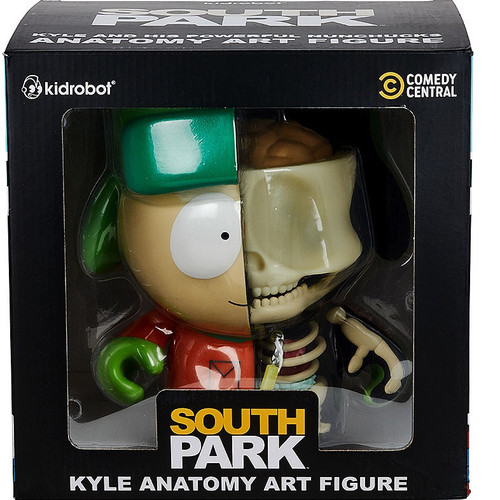 South Park Anatomy Kyle 8 Vinyl Art Figure Kidrobot NECA - ToyWiz