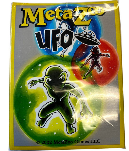 MetaZoo Trading Card Game Cryptid Nation UFO Card Sleeves 60 Count - ToyWiz
