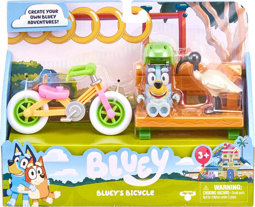 Bluey Blueys Bicycle Figure Set Moose Toys - ToyWiz