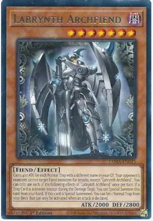 YuGiOh Tactical Masters Single Card Rare Labrynth Archfiend TAMA-EN015 ...