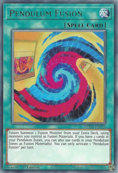 YuGiOh Tactical Masters Single Card Rare Pendulum Fusion TAMA-EN054 ...