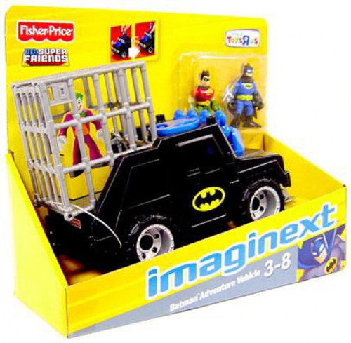 Fisher Price DC Super Friends Imaginext Batman Adventure Vehicle ...