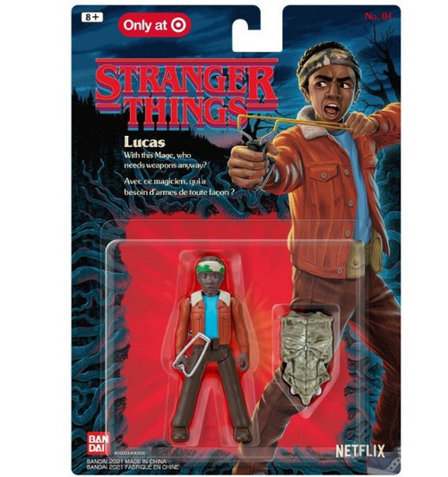 Stranger Things Lucas Exclusive 3.75 Action Figure Exclusive Version ...