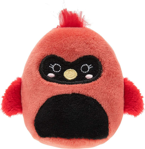 Squishmallows Squishville Cazlanthe Cardinal 2 Mini Plush Kellytoys ...