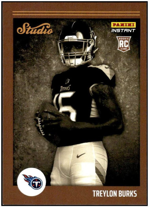 NFL 2022 Instant Studio Football Single Card Treylon Burks S10 Rookie ...