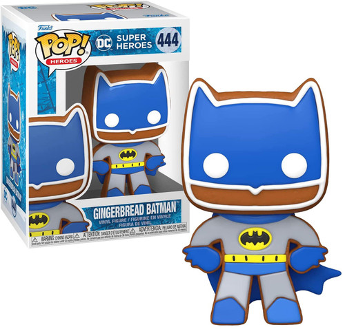 Funko DC Holiday POP Heroes Gingerbread Batman Vinyl Figure 444 - ToyWiz