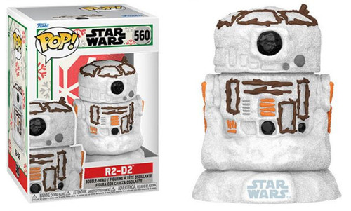 Funko Star Wars Holiday POP Star Wars R2-D2 Vinyl Figure 560 Snowman ...