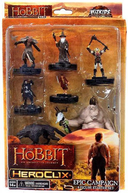 The Hobbit HeroClix Epic Campaign Starter Set Wizkids NECA - ToyWiz