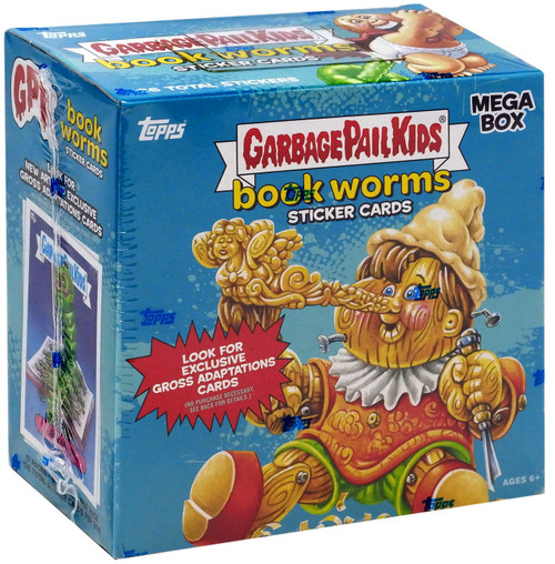 Garbage Pail Kids Topps 2022 Series 1 Book Worms Trading Card MEGA Box ...