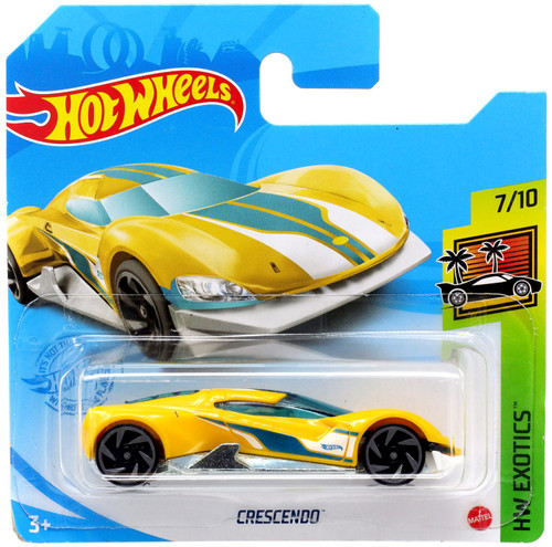 Hot Wheels HW Exotics Crescendo 164 Diecast Car 710 Short Card Mattel ...