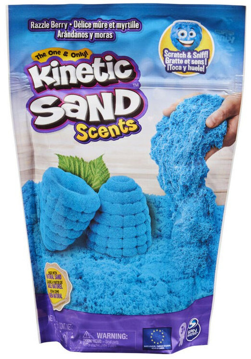 Kinetic Sand Scents Blue Raspberry 8 Ounce Pack Spin Master - ToyWiz
