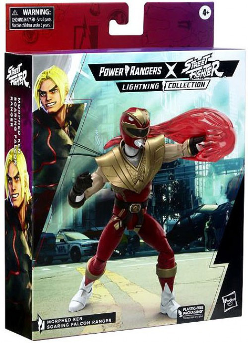 Power Rangers X Street Fighter Lightning Collection Morphed Ken Soaring ...