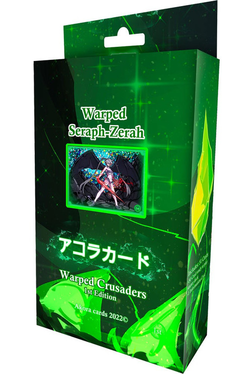 Akora Trading Card Game Warped Crusaders 1st Edition Warped Seraph ...