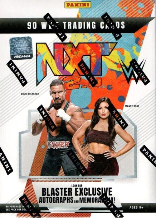 WWE Wrestling Topps NXT 2.0 Trading Card BLASTER Box 6 Packs - ToyWiz