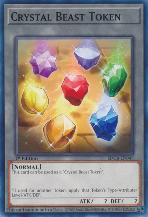 YuGiOh Structure Deck Legend of the Crystal Beasts Single Card Common ...