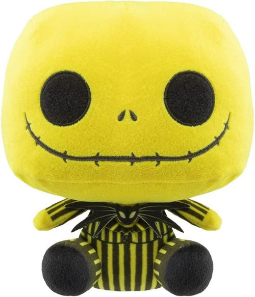 Funko The Nightmare Before Christmas Jack Skelington Plushie Blacklight ...