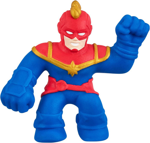 Heroes of Goo Jit Zu Marvel MINIS Captain Marvel Figure Moose Toys - ToyWiz