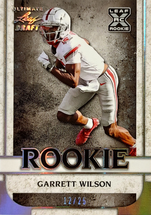 NFL Leaf 2022 Ultimate Draft Football Single Card 1225 Garrett Wilson ...